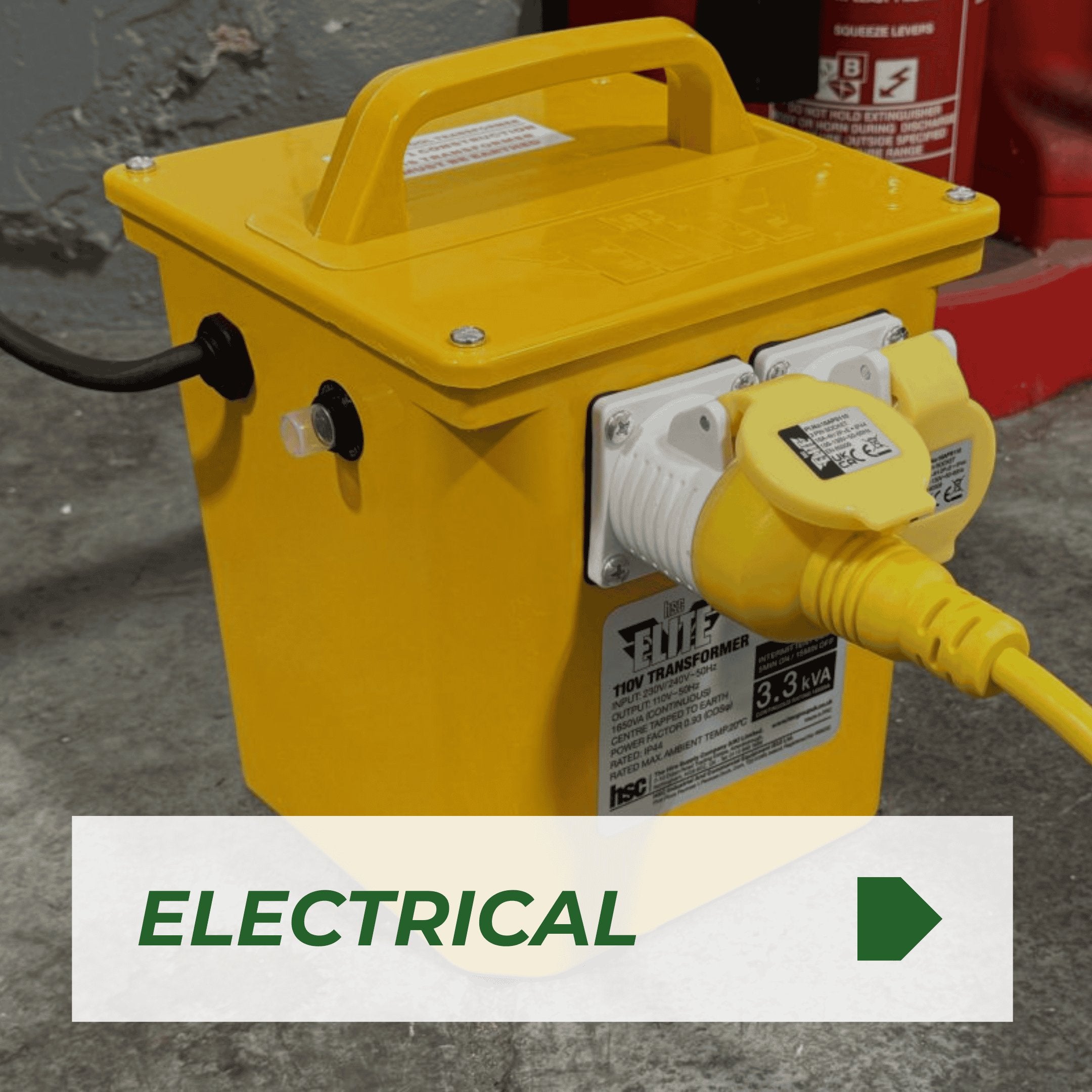 Electrical Equipment Hire At Chislett Hire